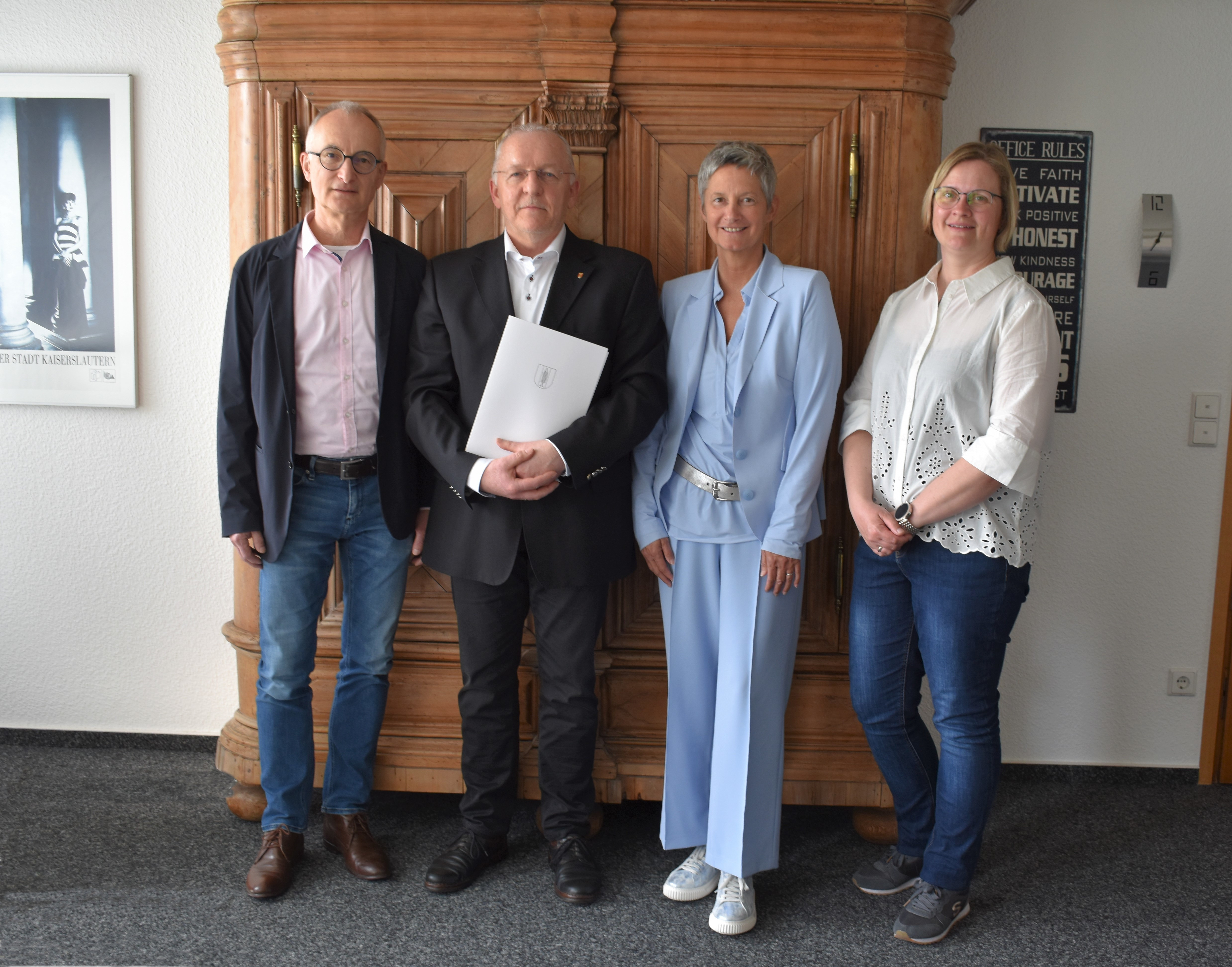 Uwe Schmeer ist kommissarischer Leiter des neuen Referats ...